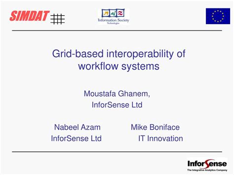 Ppt Grid Based Interoperability Of Workflow Systems Powerpoint
