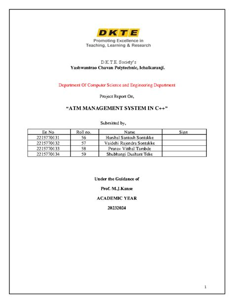 Microoop Micro Project Report Computer Science And Engineering
