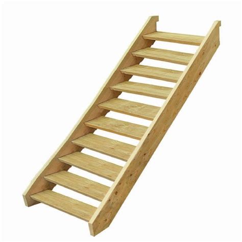 Wilmaplex Ezistep Stringers H3 Treated Pine Suits Ten Tread Stair Kits Wood Stairs Step