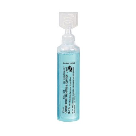 Chlorhexidine Skin Prep Solution 30ml Steritubes Each