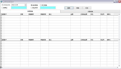 收付款核销单 财务管理 巨灵鸟erp教程 巨灵鸟