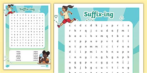 Suffix Ing Word Search Ks1 Teacher Made Twinkl