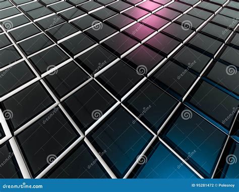 Cube Abstract Background 3d Stock Illustration Illustration Of Cross Background 95281472
