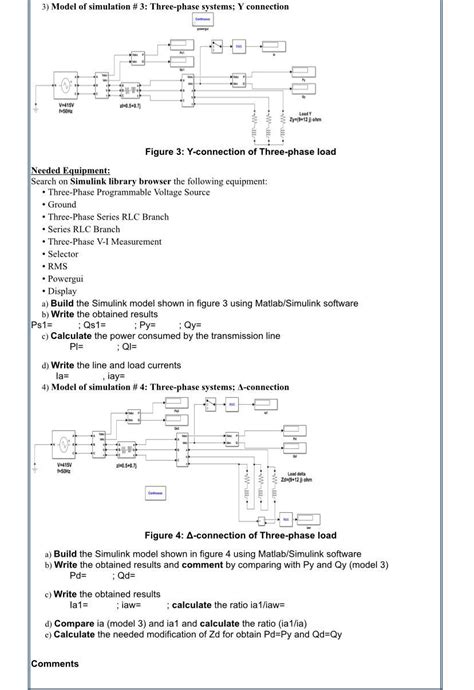 3 Model Of Simulation 3 Three Phase Systems Y