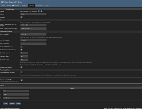 P118 Itho Plugin Crashesreboot On Spi And Cs Settings Esp8266