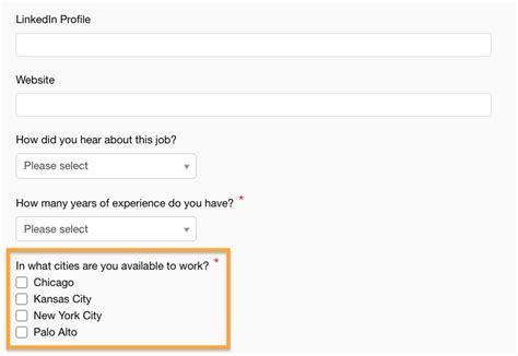 Add A Custom Application Question To A Job Post Greenhouse Support