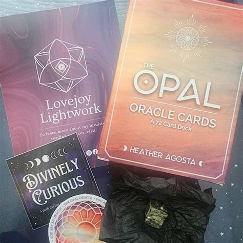 Opal Oracle Deck 72 Cards For Self Compassion Guidance By Heather