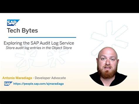 Free Video Exploring The Sap Audit Log Service Store Audit Log