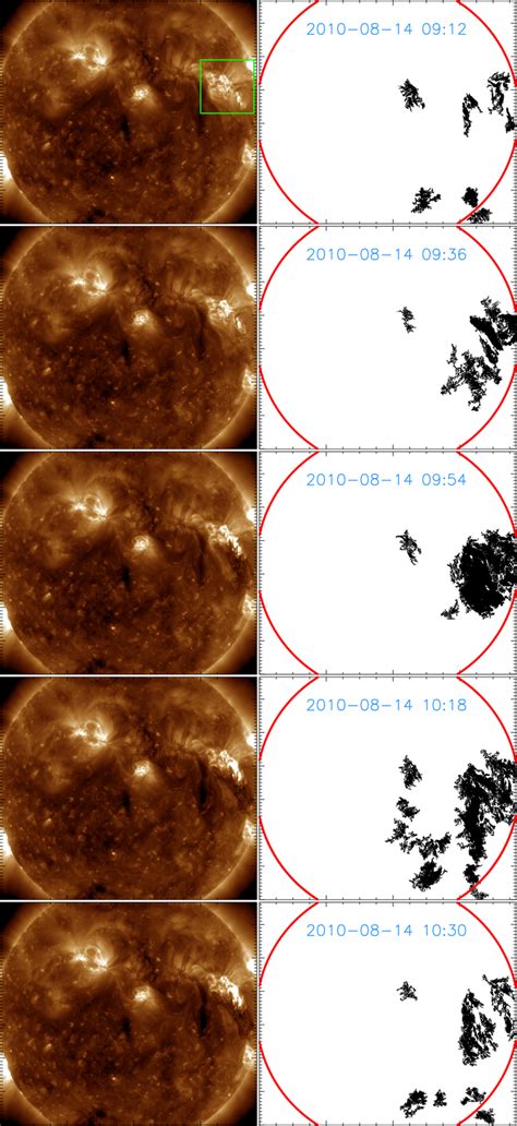 Left Synoptic Solar Dynamics Observatory Atmospheric Imaging Assembly