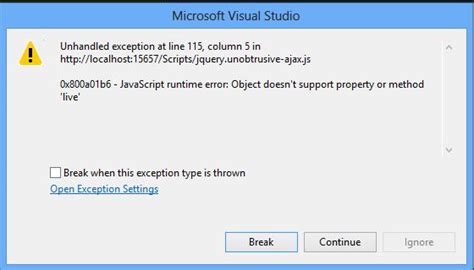 Microsoft Visual Studio Error While Nu Get Packages Update
