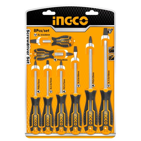 Набор отверток 8 шт INGCO HKSD0828 INDUSTRIAL - купить по выгодной цене ...