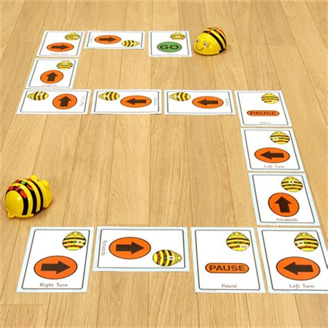 Bee Bot Blue Bot Giant Sequence Cards Australia