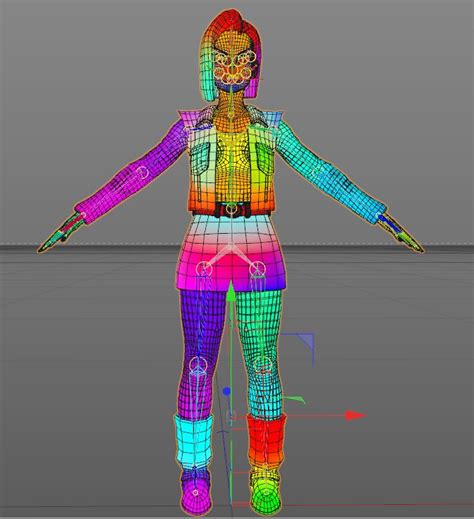 Android 18 Rigged 3d Model