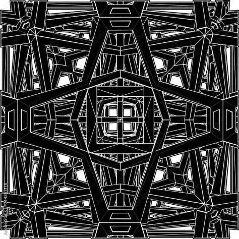 Abstract Construction Structure Vector A Vector Illustration Of