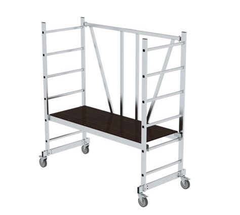 Ml Folding Scaffolding For Narrow Passages Without Telescopic Outrigger