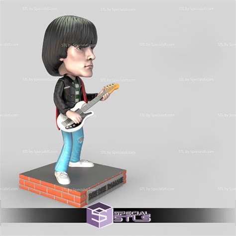 Dee Dee Ramone Bobblehead 3d Print Stl 3d Model Specialstl