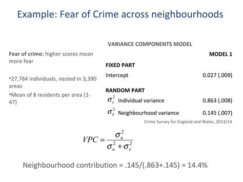 Multi Level Modelling Random Intercept Models Ian Brunton Smith Ppt