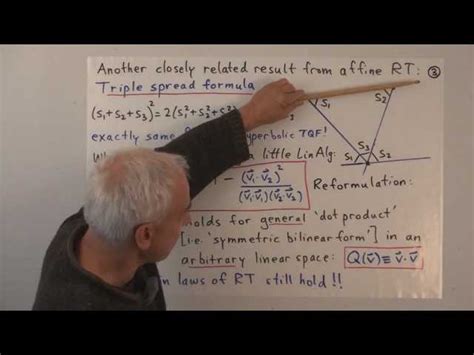 Free Video The Triple Quad Formula In Universal Hyperbolic Geometry From Insights Into