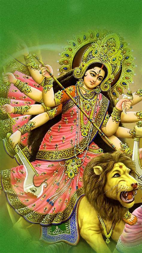 Durga Devi Wallpapers Top Free Durga Devi Backgrounds Wallpaperaccess