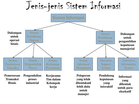 Konsep Jenis Sistem Informasi Paling Top