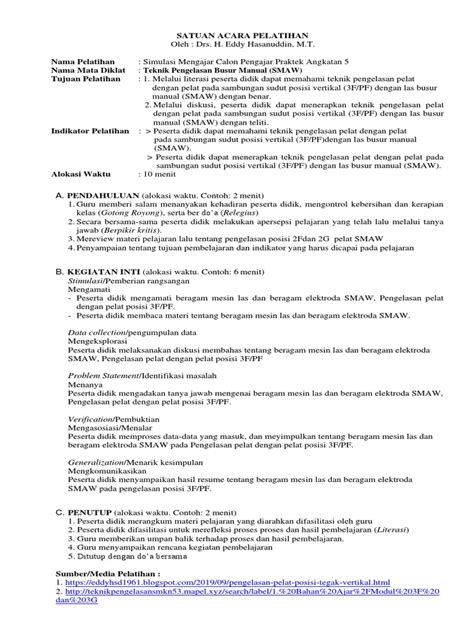 Pengelasan Sambungan Sudut 3f Dengan Smaw Pdf