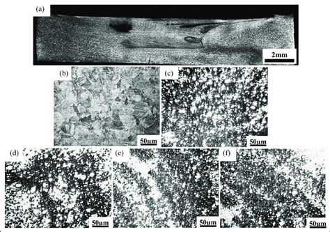 A Macrograph Of Cu W Composite Prepared Using 50 Mmmin Traverse