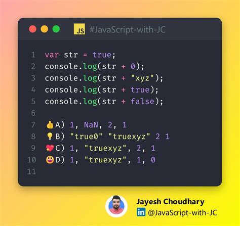Jayesh Choudhary On Linkedin Javascriptdaily Javascript Developer