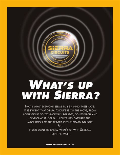 Sierra Circuits Pcb Fabrication Capabilities