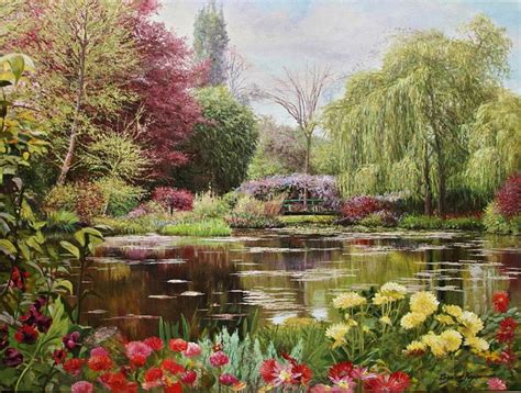 В саду тенистом у плакучей ивы художник Zbigniew Kopania Обсуждение на Liveinternet