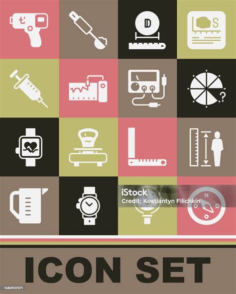 Set Kompas Mengukur Tinggi Badan Lingkaran Potongan Diameter Instrumen