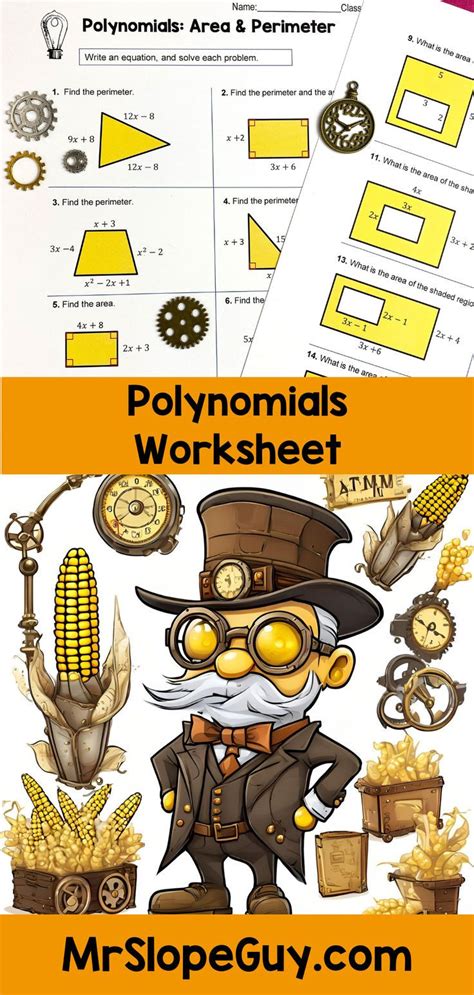 Polynomials Activity 85 Polynomials Activities Ideas To Save Today Algebra Worksheets