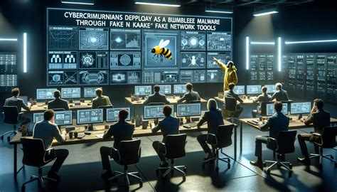 Cybercriminals Deploy Bumblebee Malware Through Fake Network Tools Major Security Alert