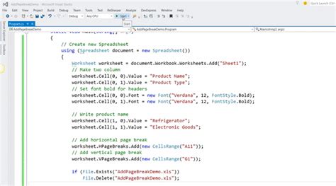 Creating Formatting Excel With Various Options Using Bytescout