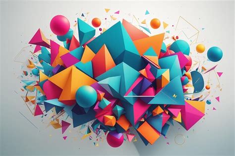 Premium Ai Image Mastering Geometric Art A Stepbystep Guide To
