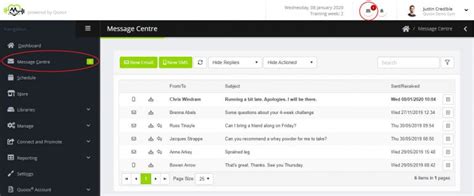 Where Do I Find Incoming Messages Quoox Knowledge Base Inside Incoming Mail Log Template