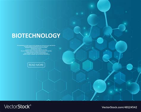 Abstract Molecules Design Royalty Free Vector Image