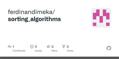Github Ferdinandimekasortingalgorithms