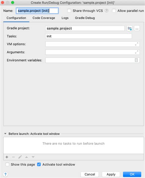 Gradle Tasks Help IntelliJ IDEA