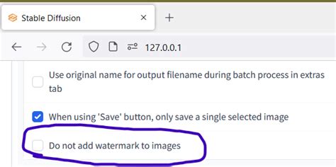 Implement Invisible Watermark According To The Settings Issue AUTOMATIC Stable