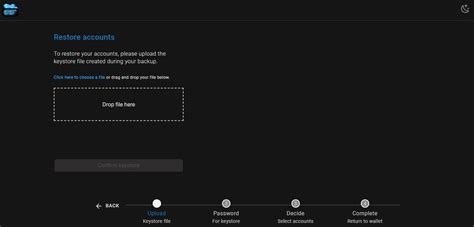 My Ton Wallet Restore Wallet From A Keystore