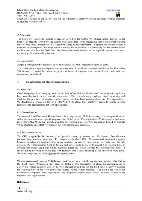 2 10 17 Sla Driven Load Balancing For Web Applications In Cloud Computing Environment Pdf