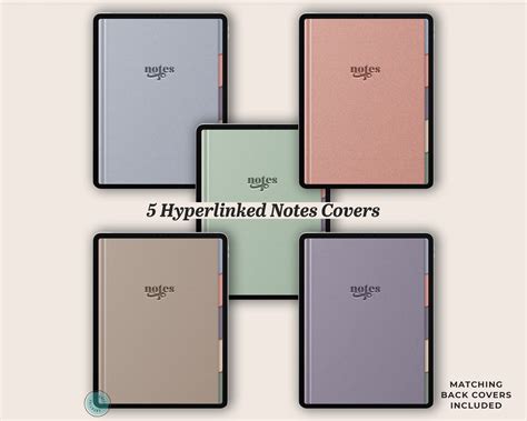 Subject Digital Notebook Paper Styles Covers Digital Stickers Subject Pastel