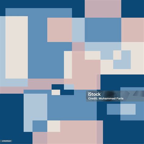 화려한 파스텔 색상 배경에 사각형이 있는 미니멀한 이음매 없는 패턴입니다 기하학적 인 이음매없는 패턴입니다 추상 모자이크입니다 0명에 대한 스톡 벡터 아트 및 기타 이미지