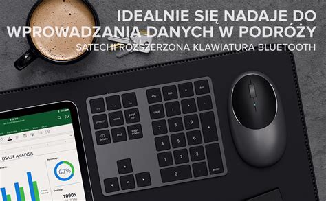 Satechi Rozszerzona Bezprzewodowy Klawiatura Numeryczna Bluetooth