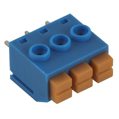 Pcb Push In Terminal Blocks Spring Type Connectors Mm Pitch Terminal Block And Pcb Terminal