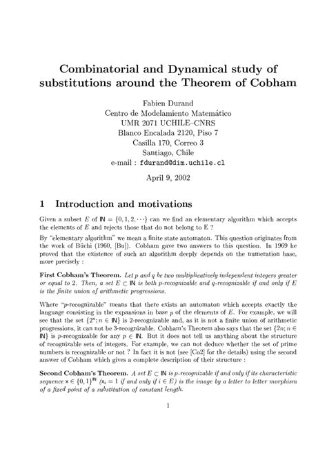 Pdf Combinatorics On Bratteli Diagrams And Dynamical Systems