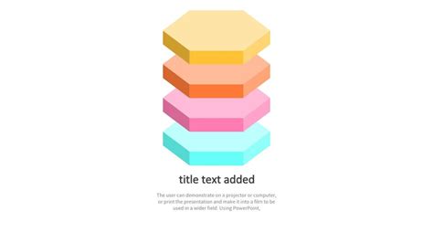 Stack Of Four Different Colored Cubes Google Slide Theme And Powerpoint Template Slidesdocs