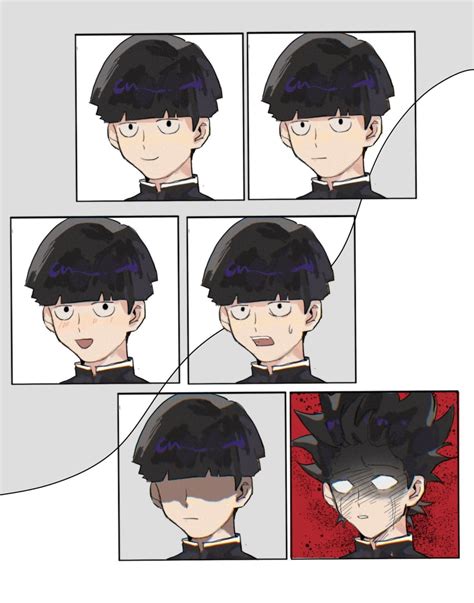 Kageyama Shigeo Mob Psycho Drawn By M Pingguosuan Danbooru