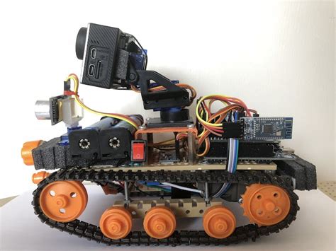 Arduino Robot W Gopro And Fpv Iphone Control Via Bluetooth