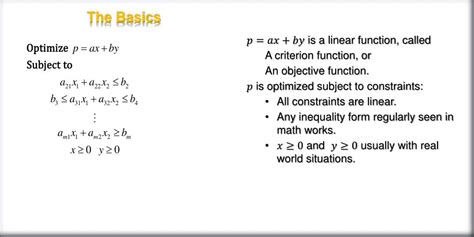 ppt linear optimization linear programming powerpoint presentation
